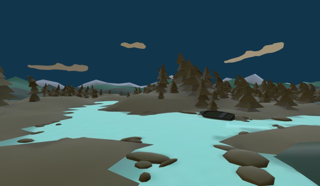 low poly diorama - 3D model by zseva [ed2a1c0] - Sketchfab