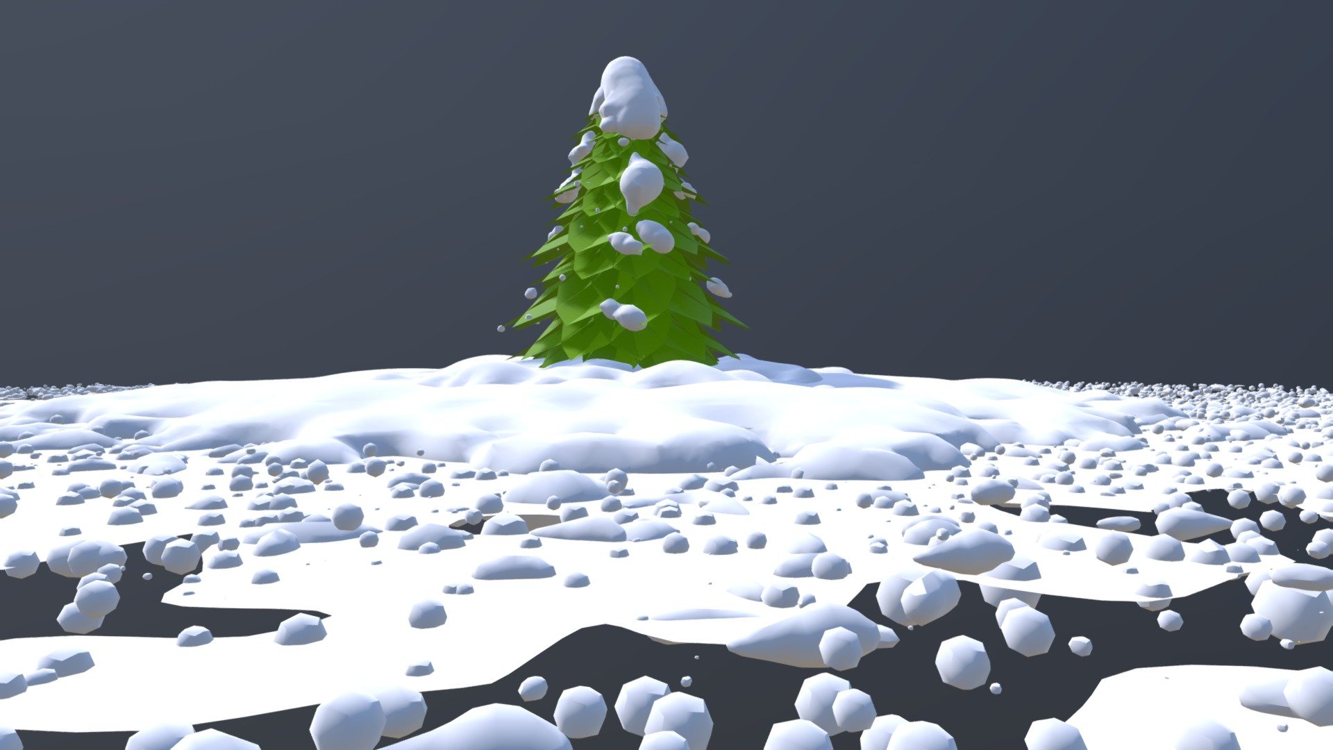 SNOW & PINE TREE - Buy Royalty Free 3D model by DTA DESIGN STUDIO ...