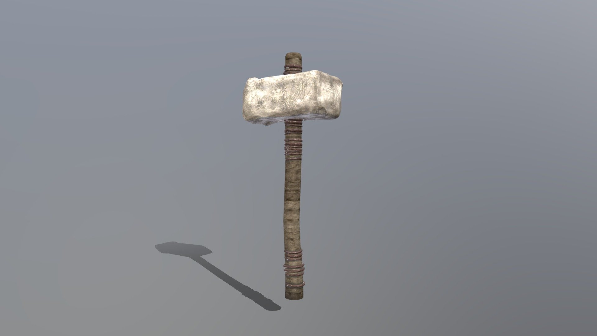 Ancient Hammer - Download Free 3D model by GAM-DES [ed2b9cc] - Sketchfab