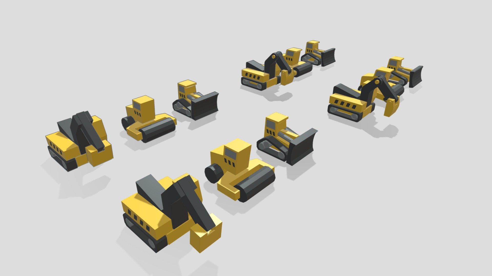 Сonstruction equipment, Track - Download Free 3D model by Kyn (@Kyn91 ...