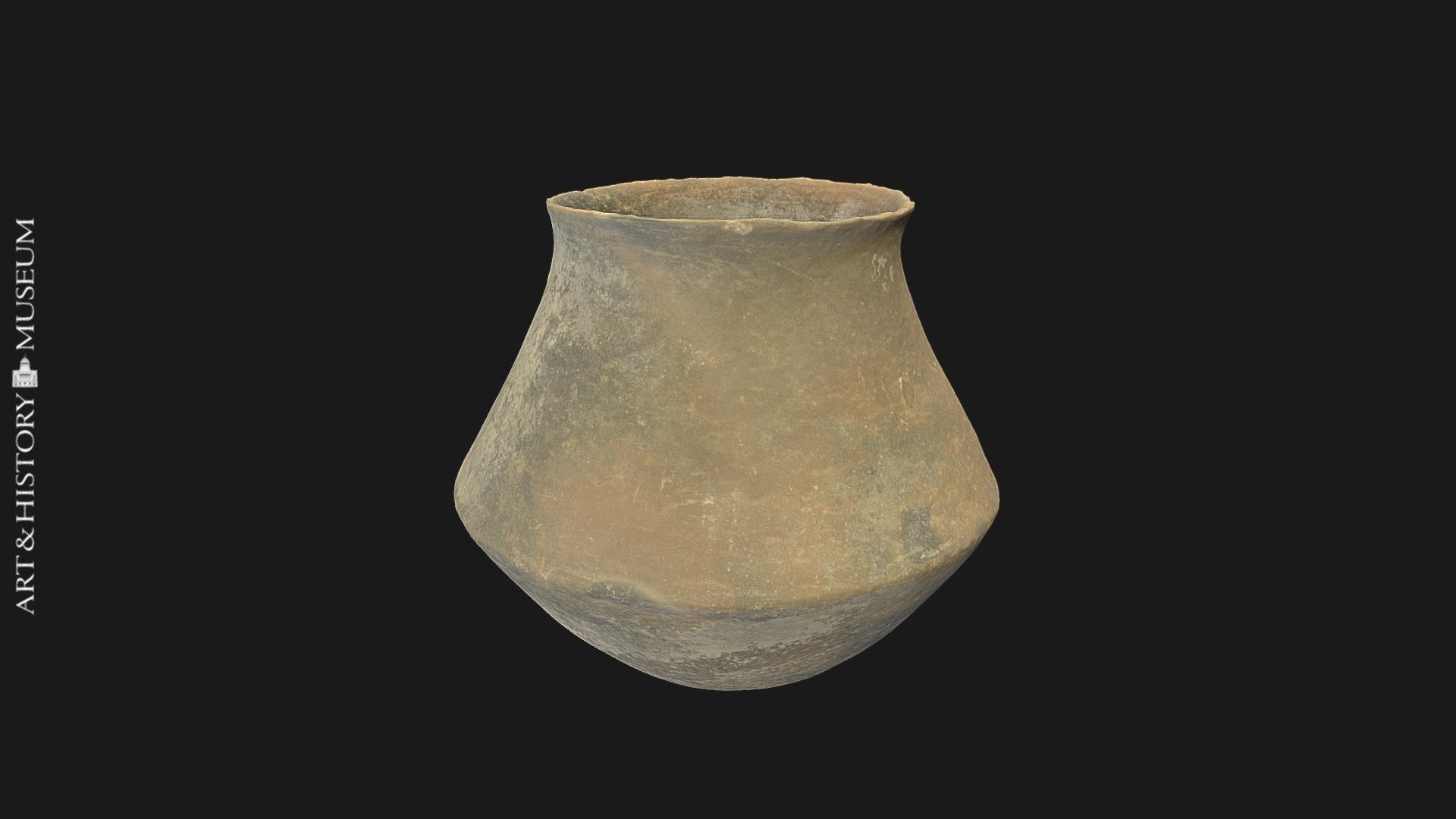 Carinated vase with flaring rim - PG.41.1.175 - Download Free 3D model ...