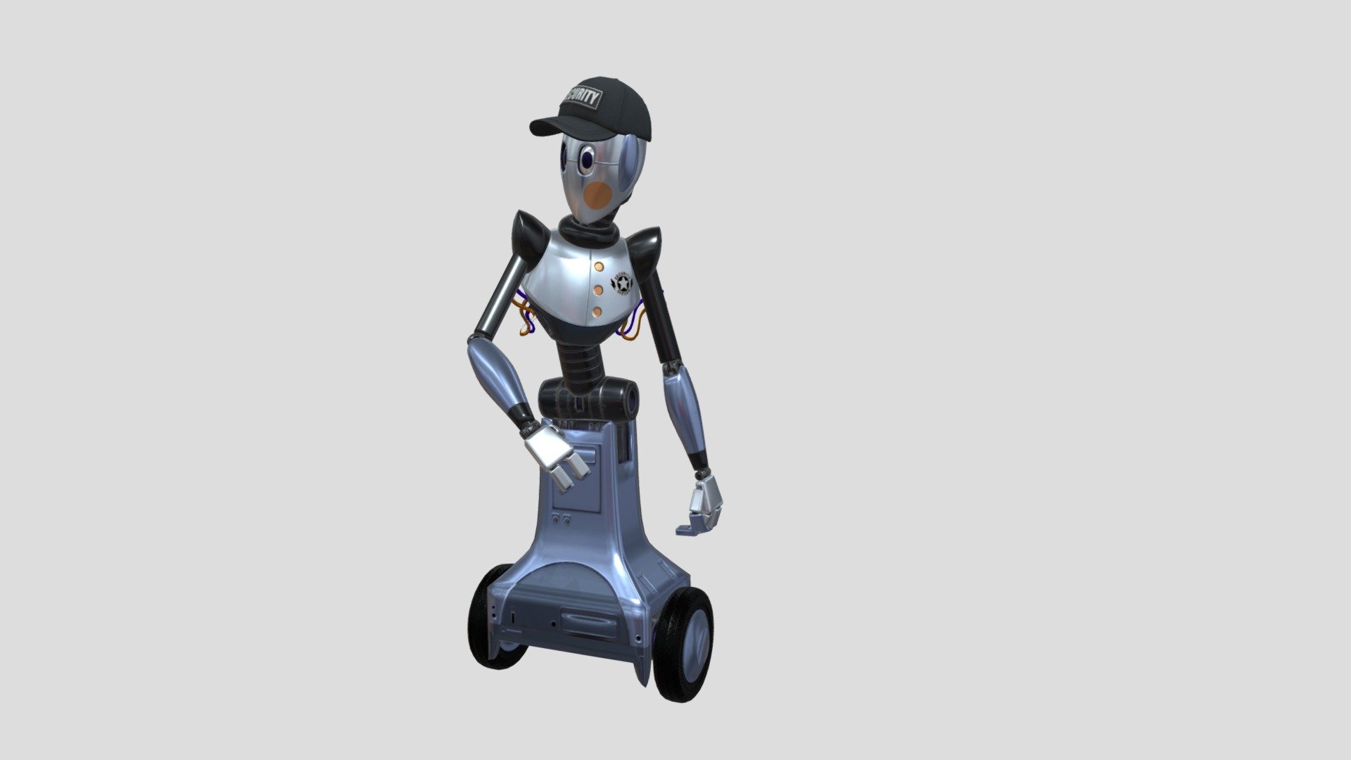 Security Bot Download Free 3d Model By Skylajade69 Ed2d9d3 Sketchfab