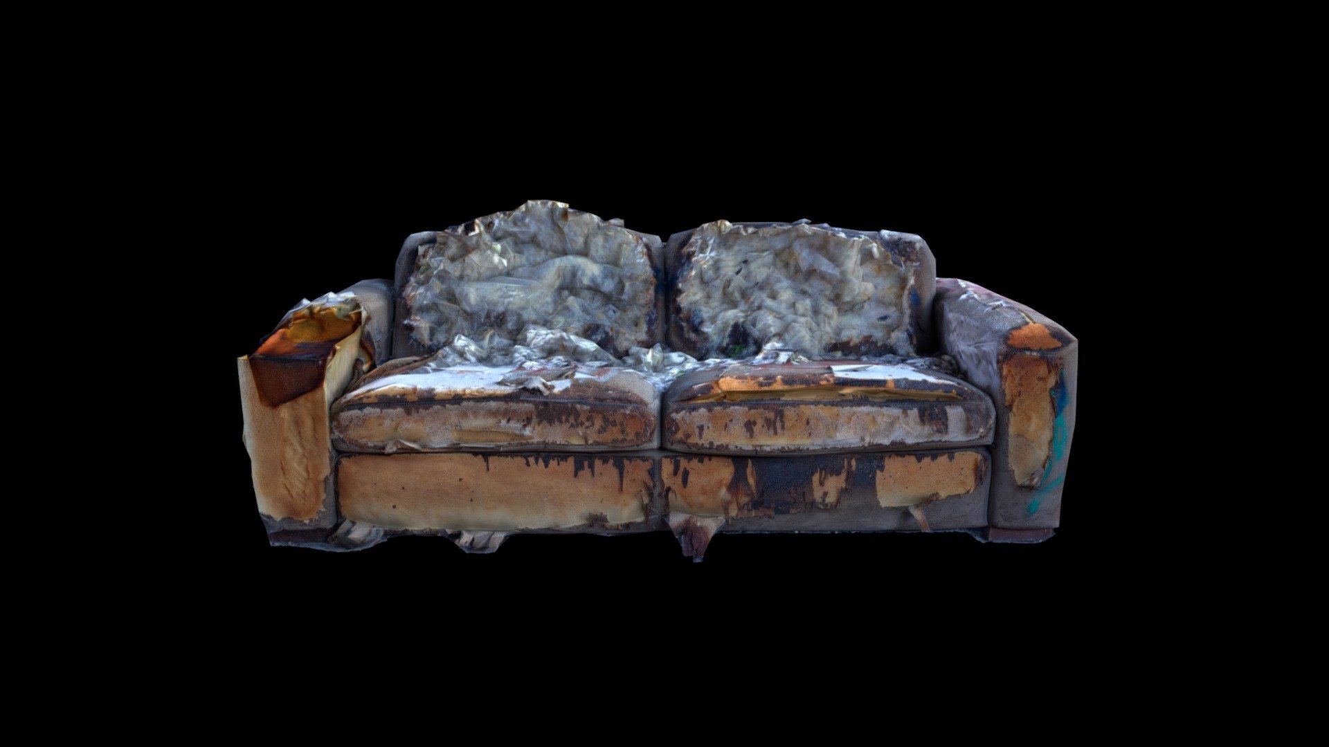 destroyed_couch_low - 3D model by Alex Sade (@Alexsade) [ed2e174 ...