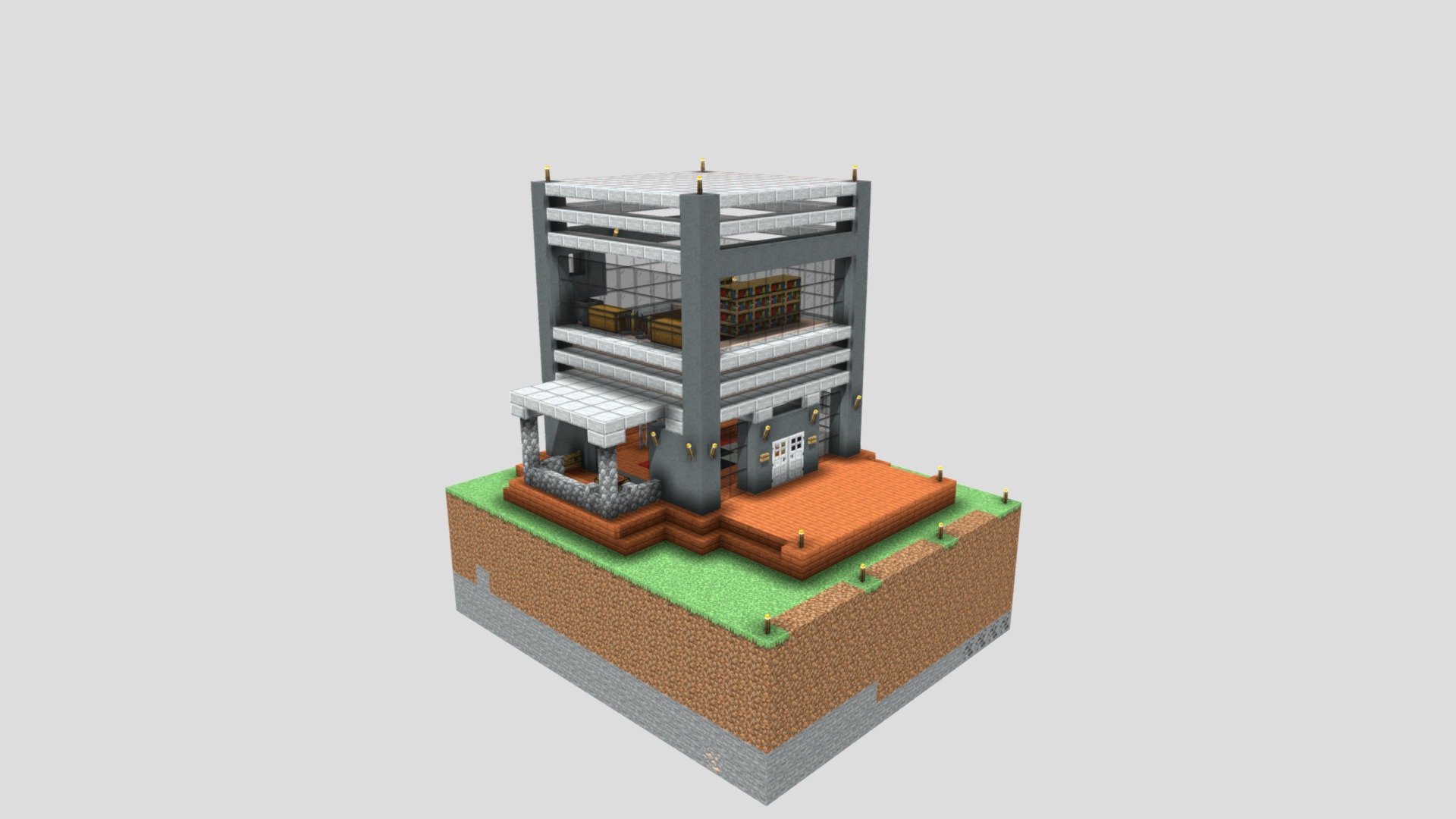simple-house - Download Free 3D model by madexc [ed30434] - Sketchfab