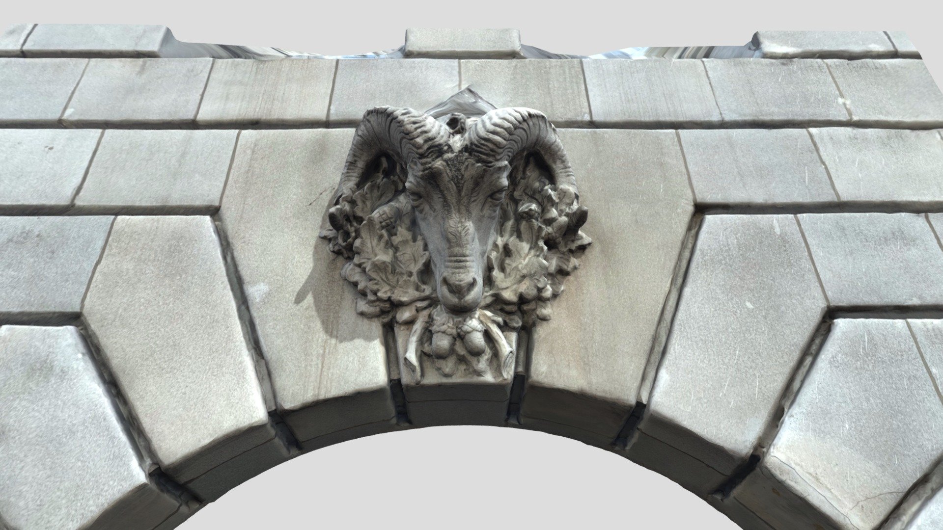 Metascan Ram Head Obj - 3D model by Vizmodels (@DmitryGolikov) [ed34942 ...