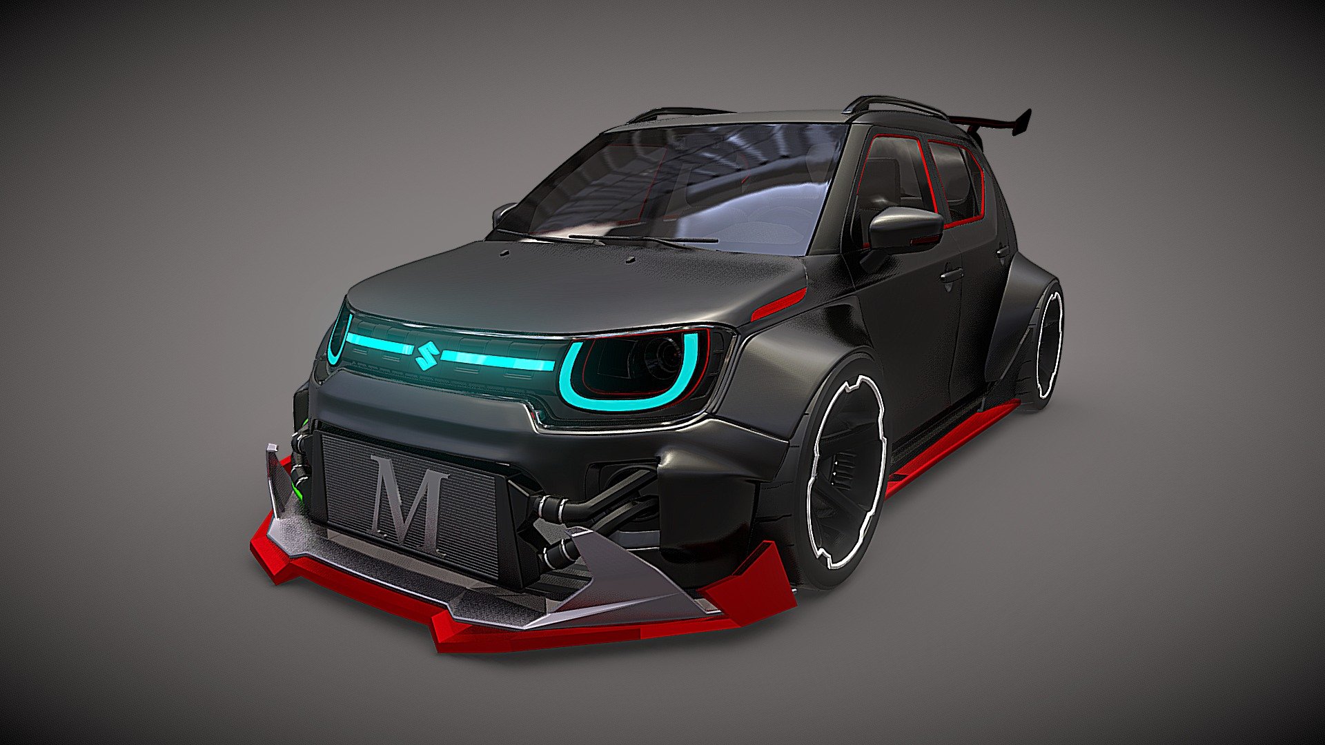 Maruti Suzuki Ignis - 3D model by Moon 3d (@moon_3d) [ed34ad6] - Sketchfab