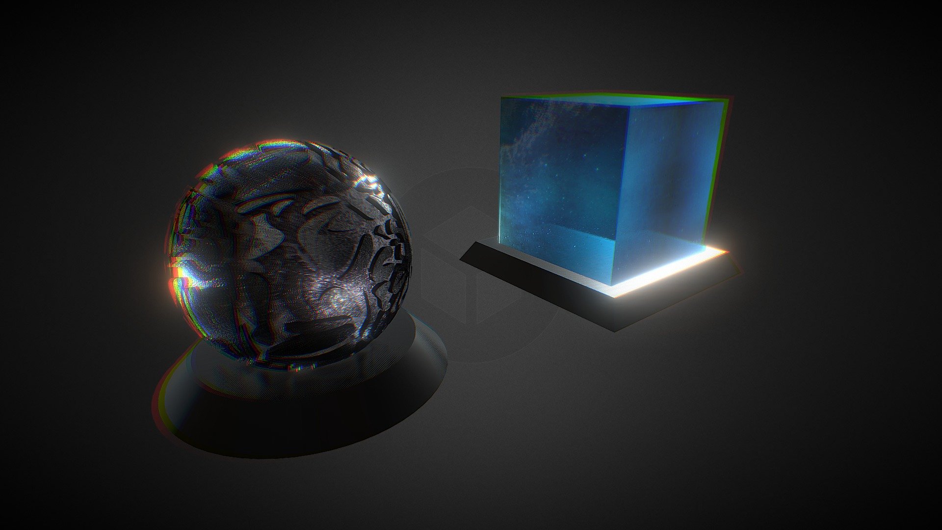 Tesseract & Power Orb - Download Free 3D model by Ludus101 [ed35a18 ...