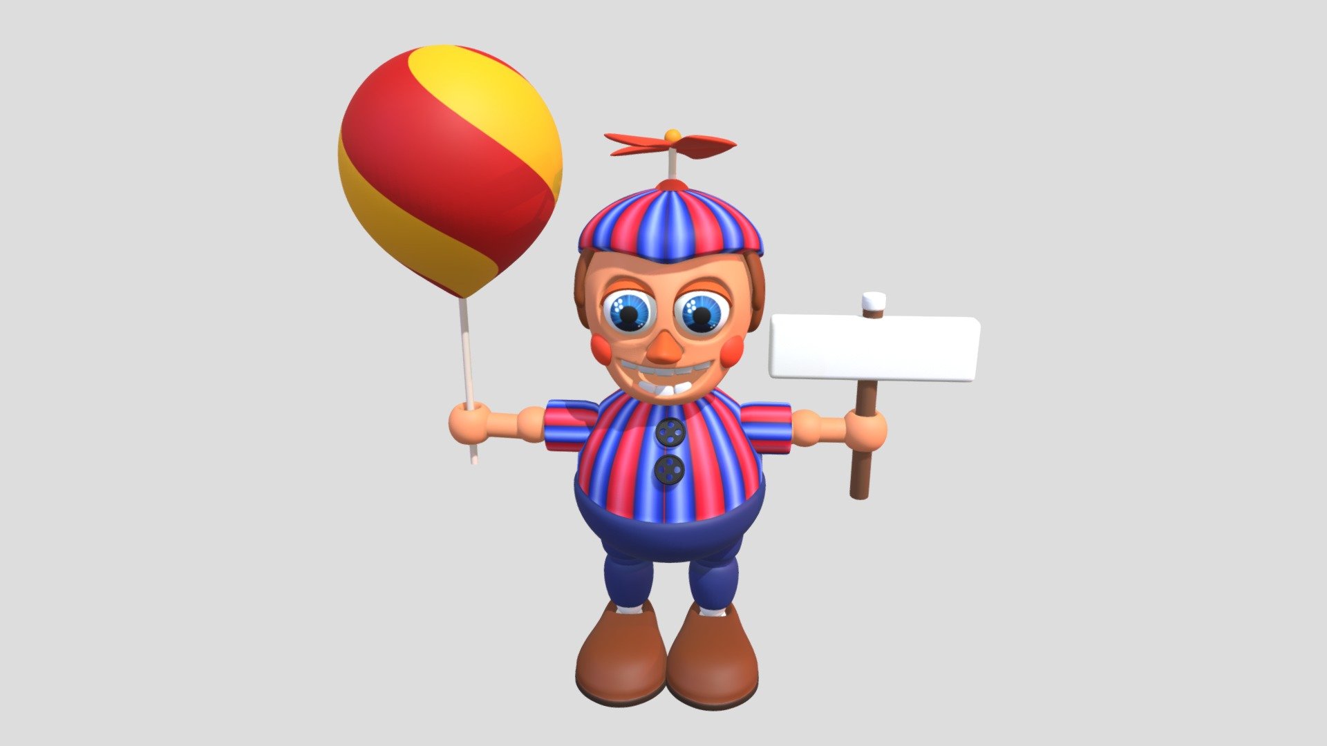 Balloon boy - Download Free 3D model by Puploora (@Puploora.DTI ...