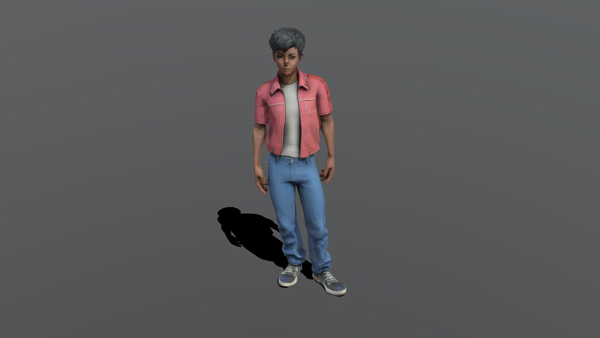 Stylised Character - IDLE [MESHY] - Download Free 3D model by Ethan C ...