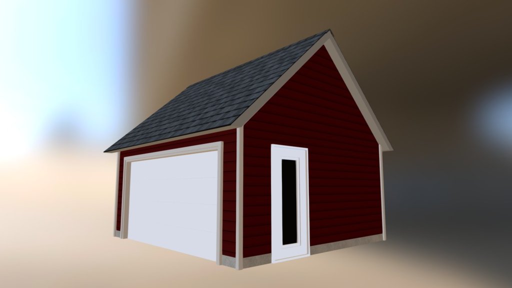 Garage 1 v2 - 3D model by Imagine3D [ed38716] - Sketchfab