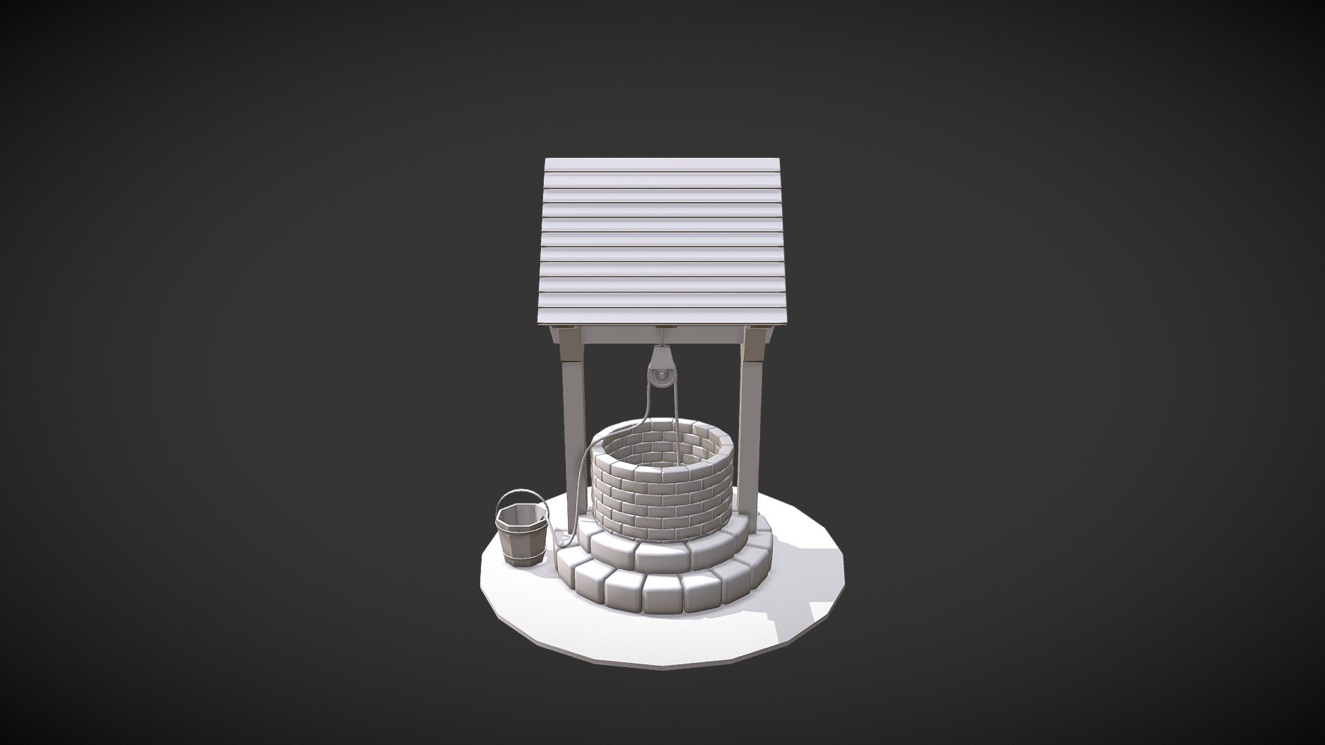 well - 3D model by natalia.buczek (@buczek.natalia) [ed3a014] - Sketchfab