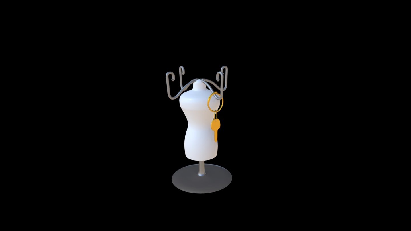 Key holder - 3D model by Gravity Sketch (@gravitysketch) [ed3bcd0 ...