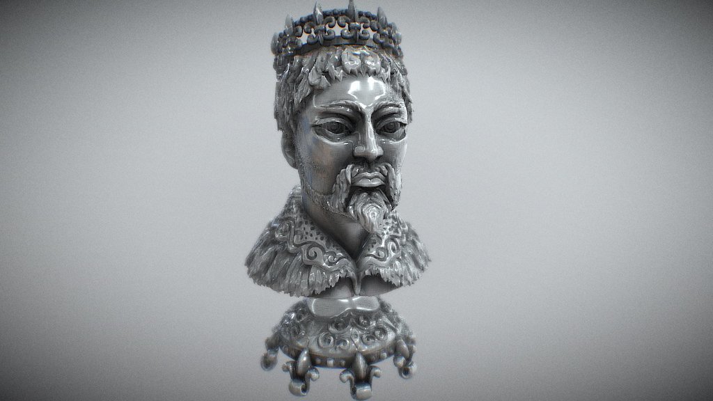 Chess King - 3D model by Mihail Burmistrov (@mishkin79) [ed3cb0f ...