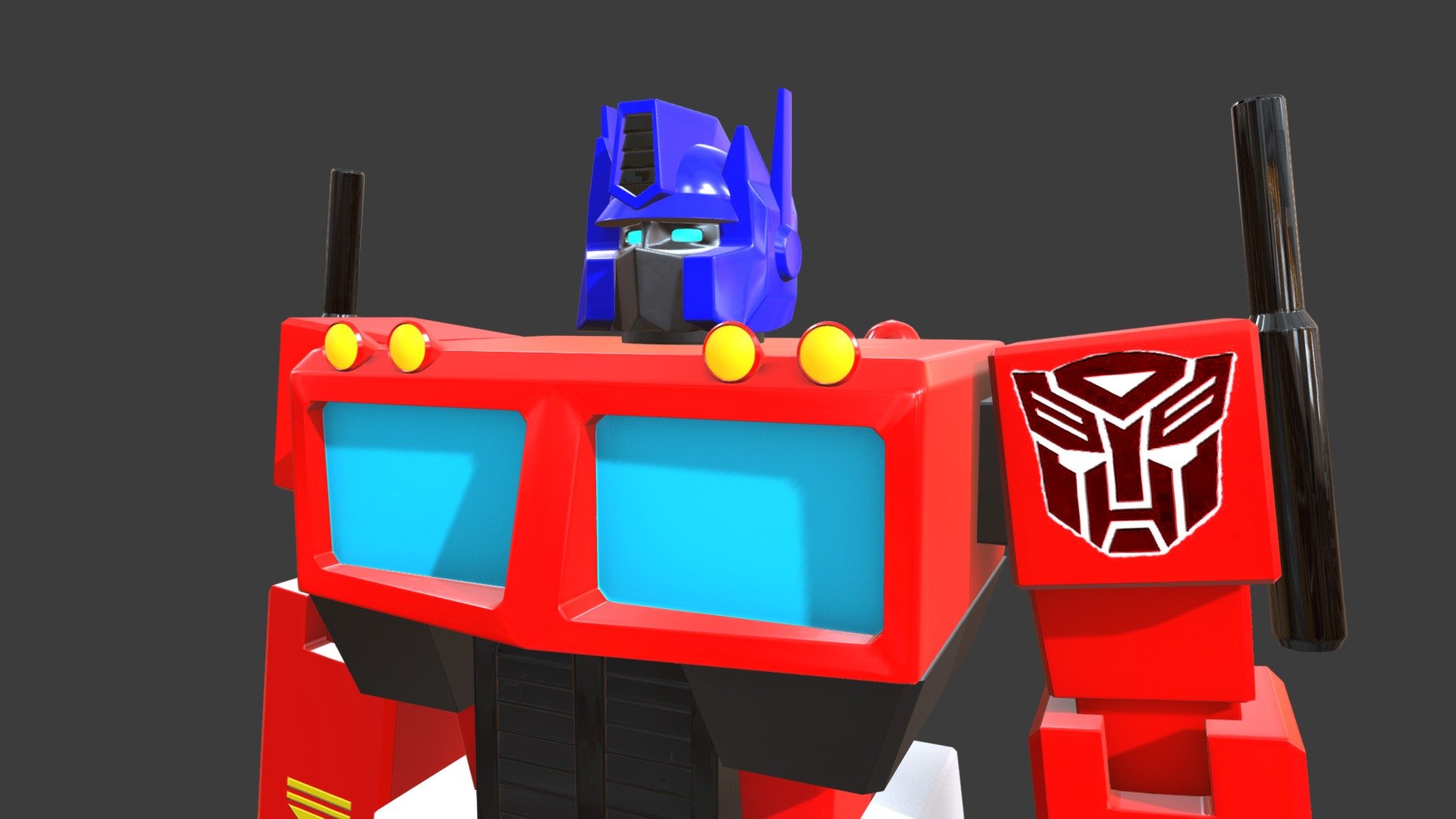 Optimus Prime (Ver 2 2024) - 3D model by Thomas Lomax (@Thomas_Lomax ...
