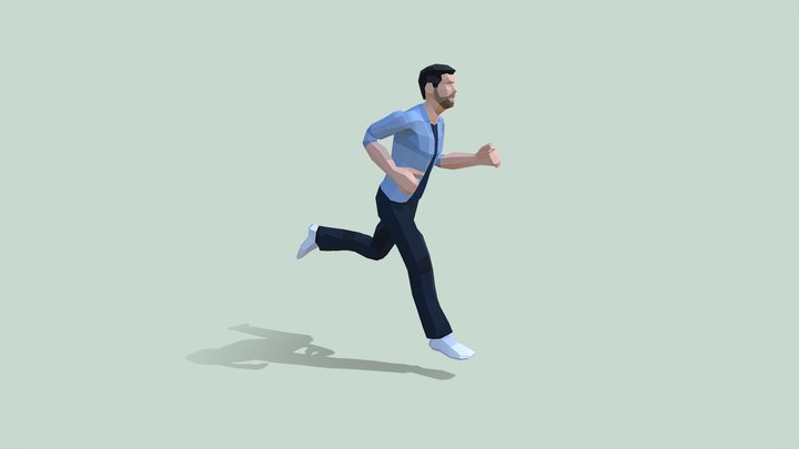 Sprinting 3D models - Sketchfab