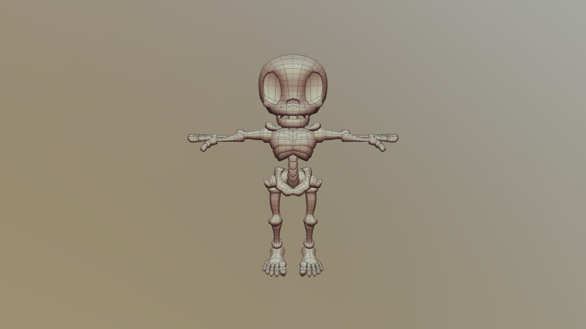 Spooky Dodgeball: Skeleton Player V1 - 3D model by Arlocke (@abigaia ...