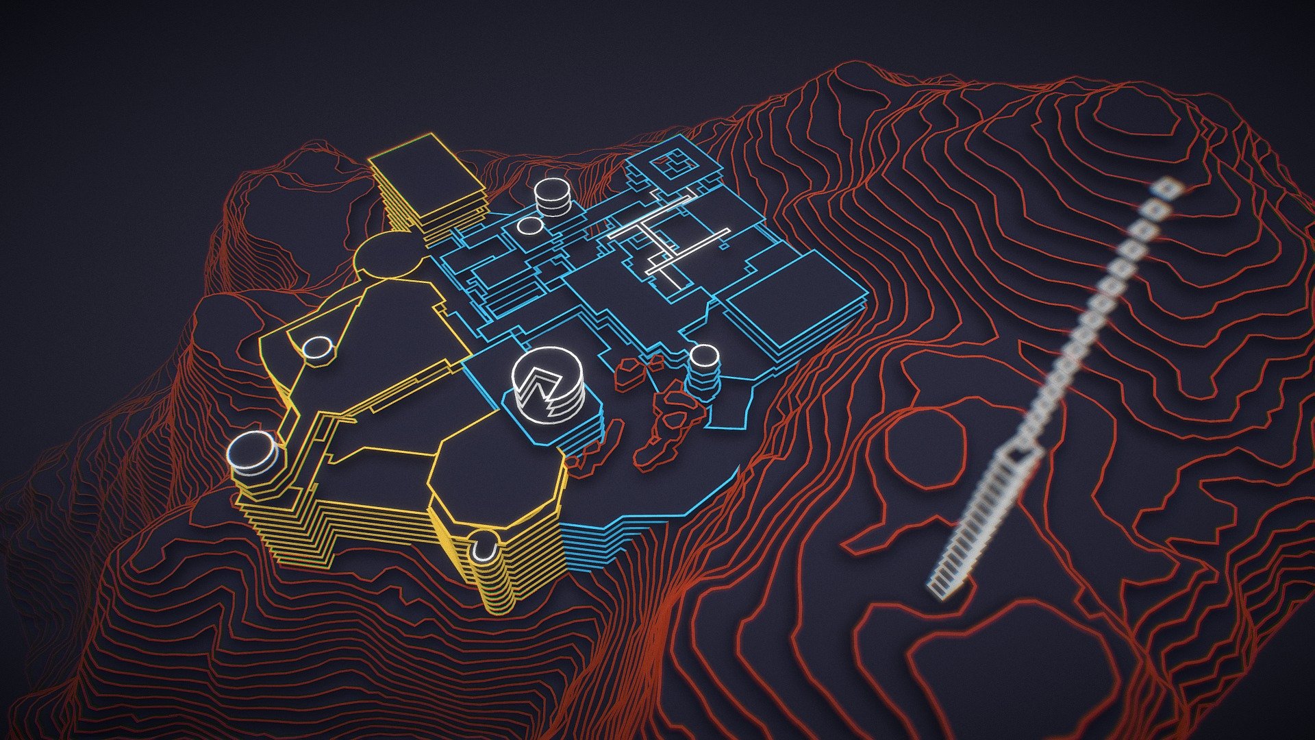 Zenith - topographic map - 3D model by r.man MMXVI (@r.man_MMXVI ...