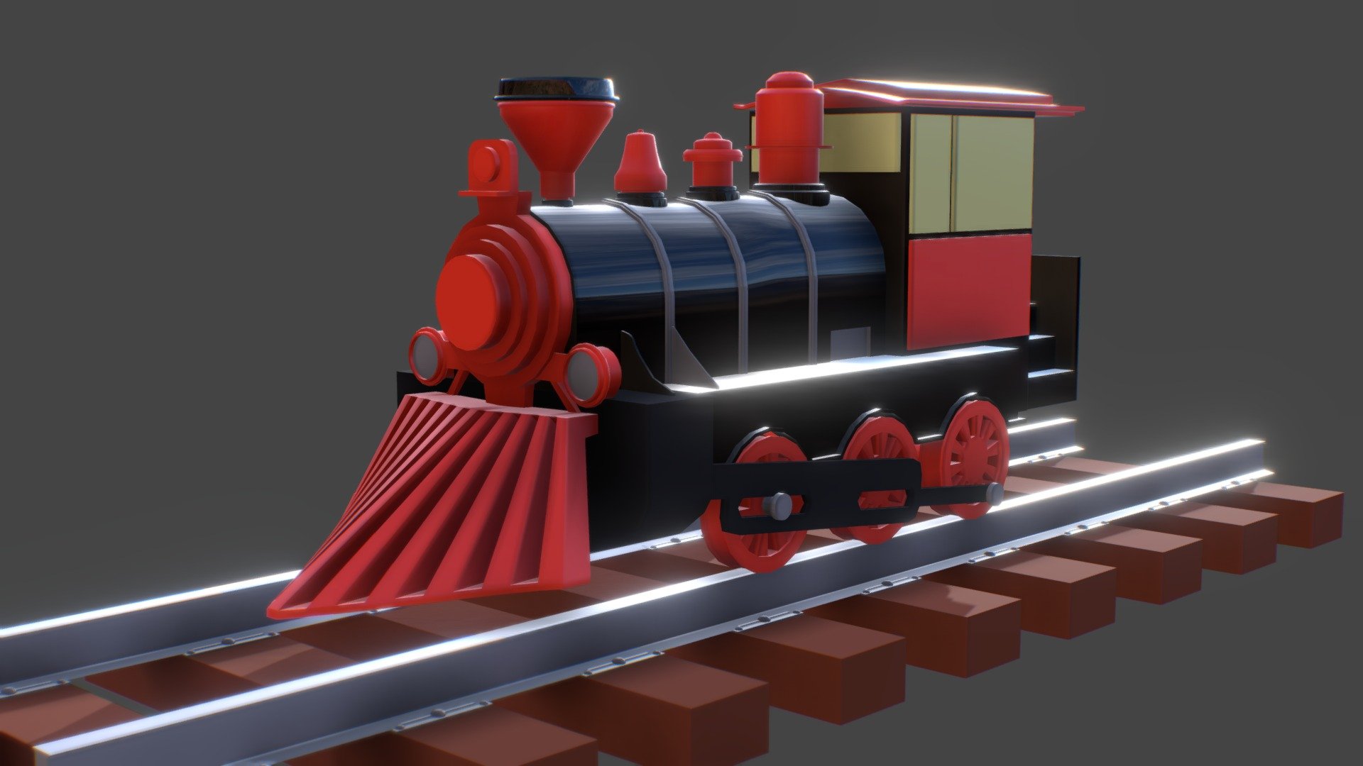 Toy Train - 3D model by Fernando Samaniego (@ElTopoSalvaje) [ed3e94d ...