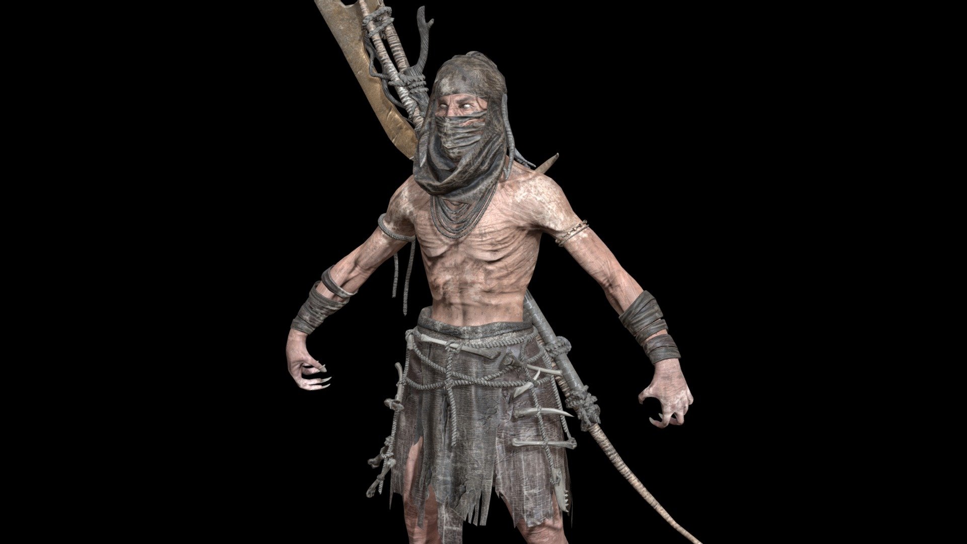 Ghoul - Buy Royalty Free 3D model by dremorn [ed3f6c0] - Sketchfab Store