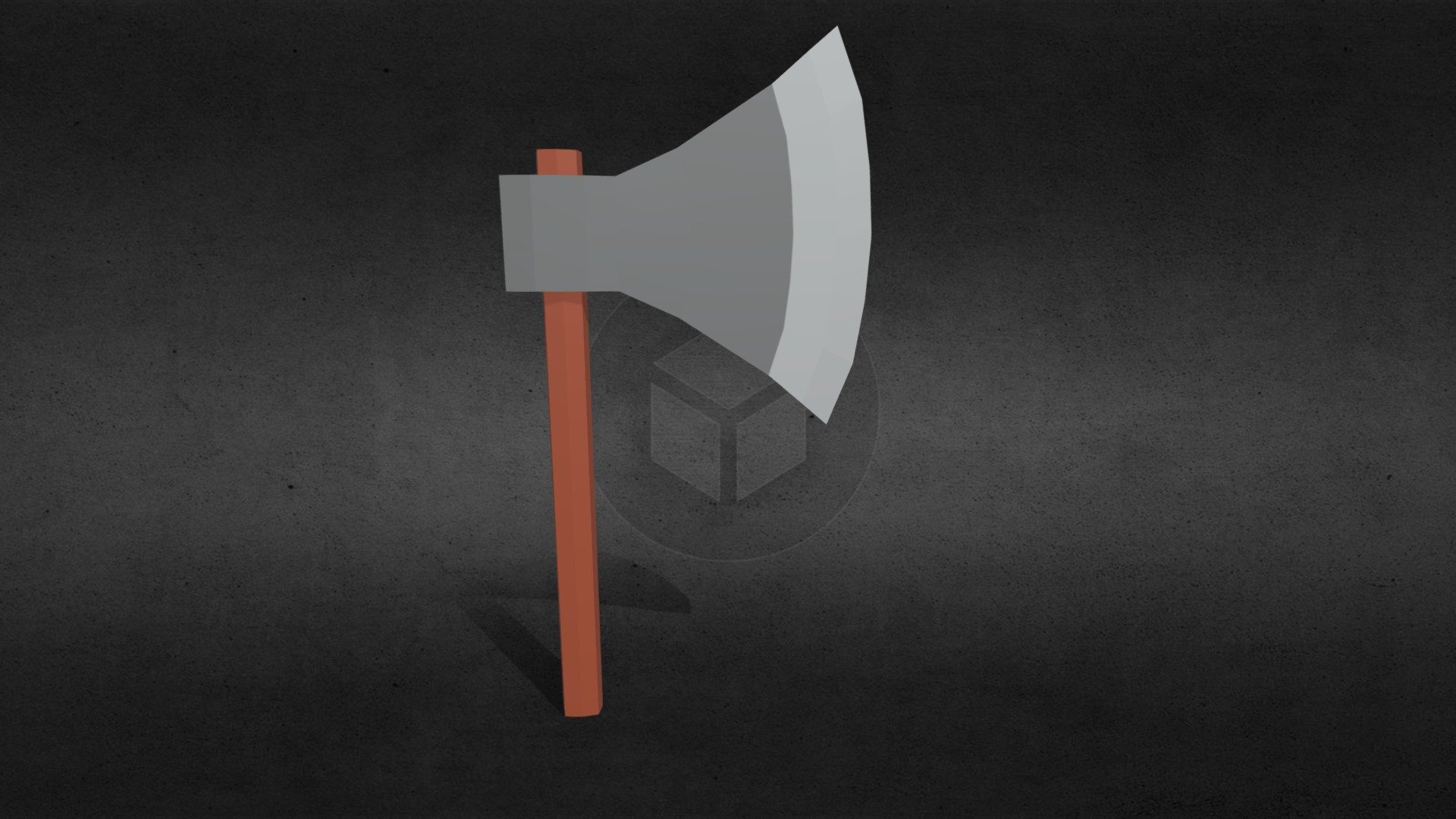 Low poly - Axe - Download Free 3D model by i-Nemu [ed41e11] - Sketchfab