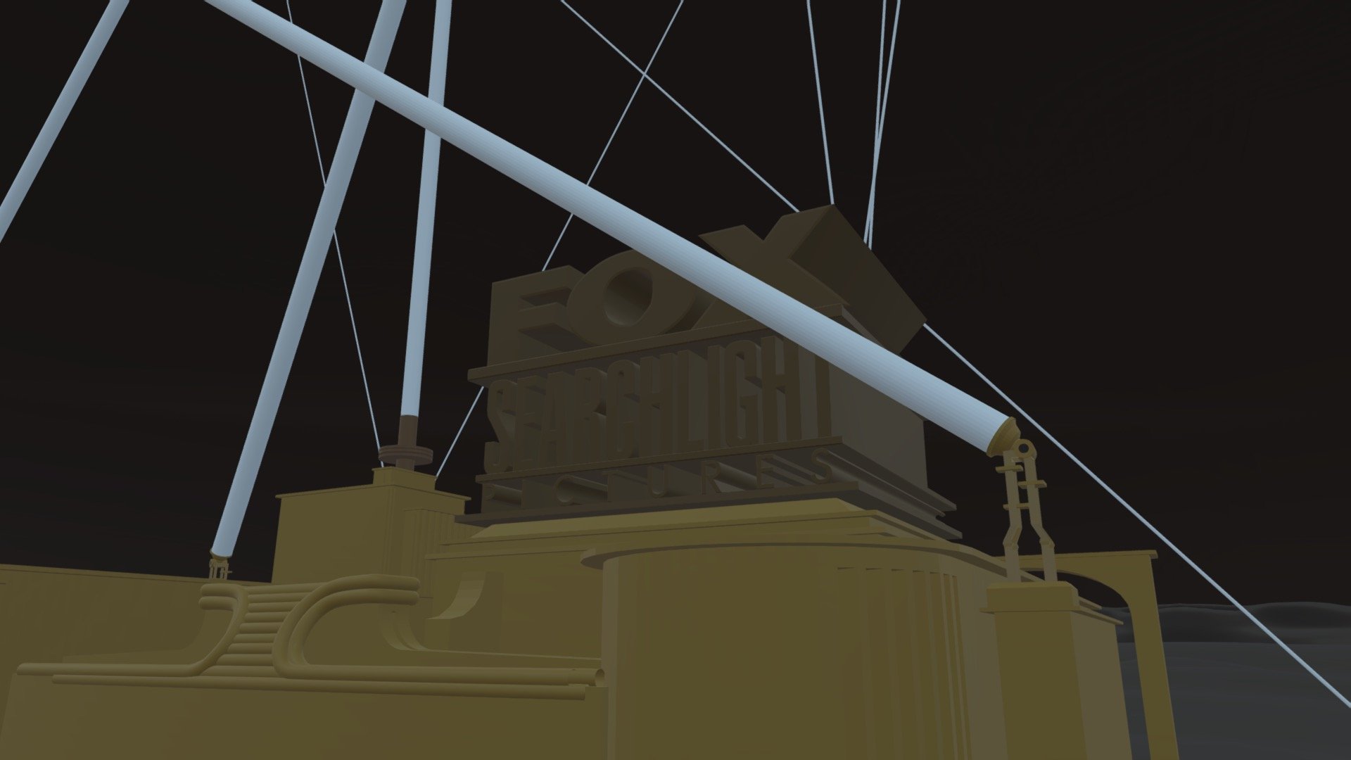 Fox Searchlight Pictures (WSP Style) - Download Free 3D model by David ...