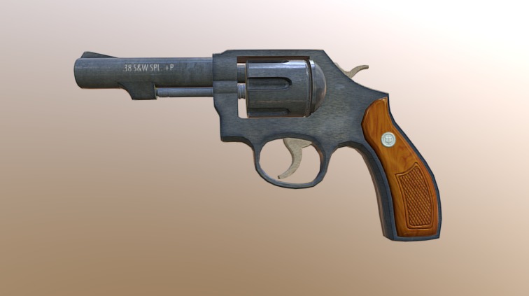 .38 Revolver - 3D model by Ragged Jack Scarlet (@RockyCoppersmith ...