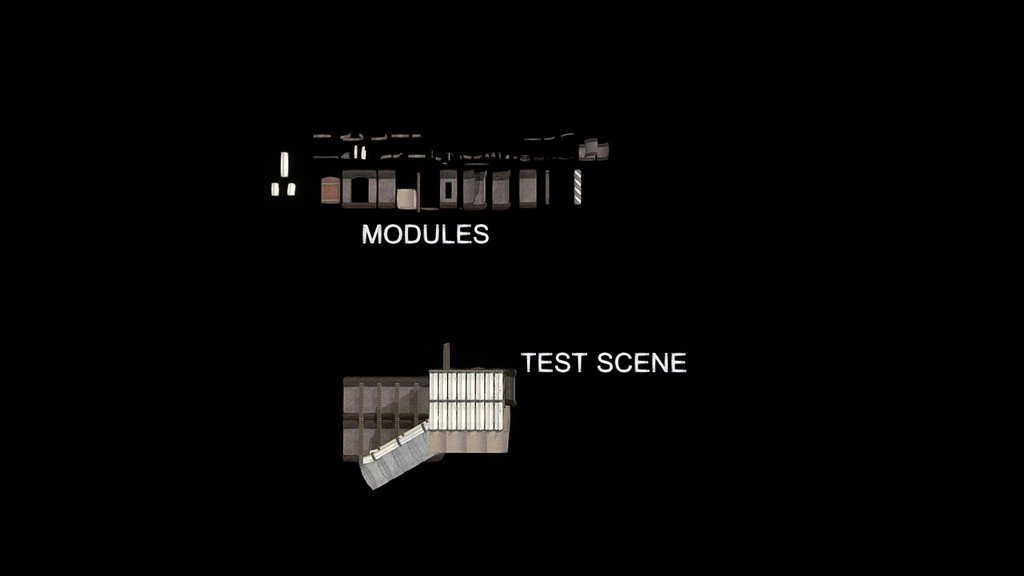 Castle Modules - 3D model by osmosikum [ed44210] - Sketchfab