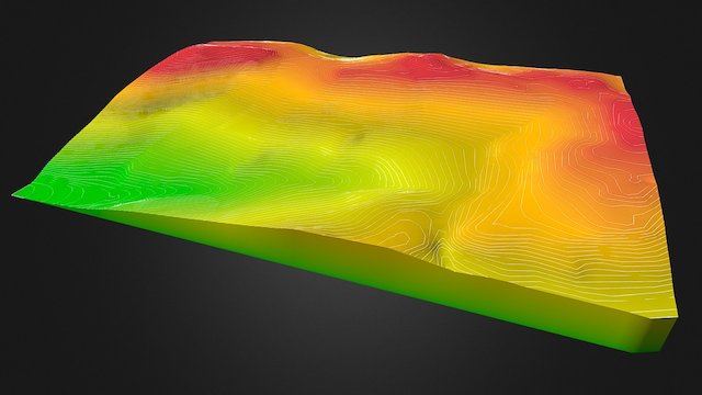 Contour_map 3D models - Sketchfab