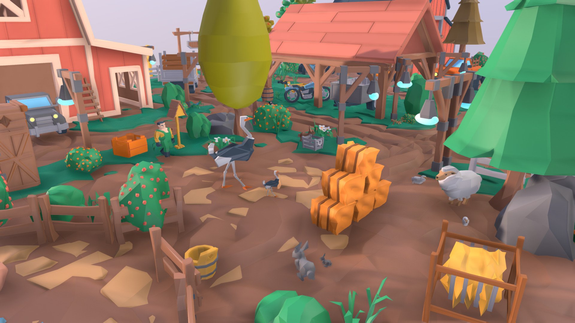 Farm Life - Model 4 - 3D model by VR 360° Expert (@vr360expert ...