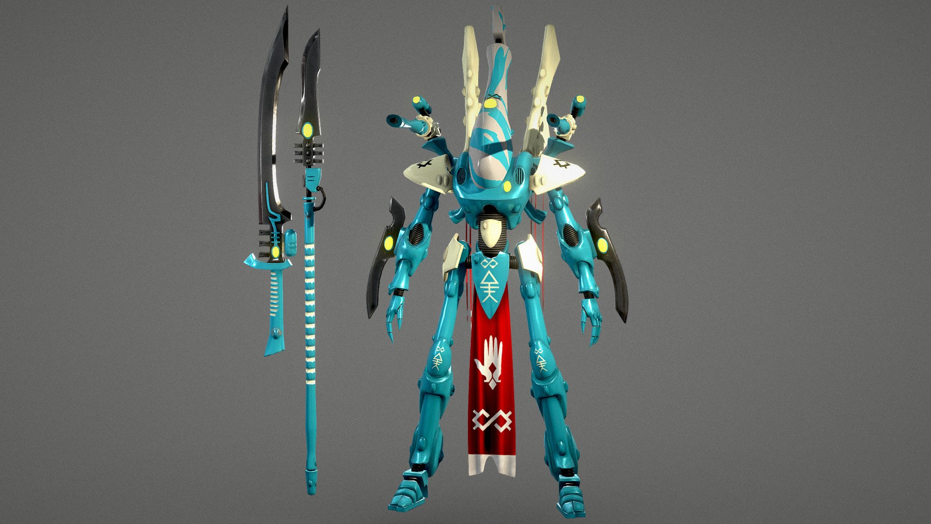 Gameready Wraithlord wh40k - Download Free 3D model by Settan [ed49b5c ...