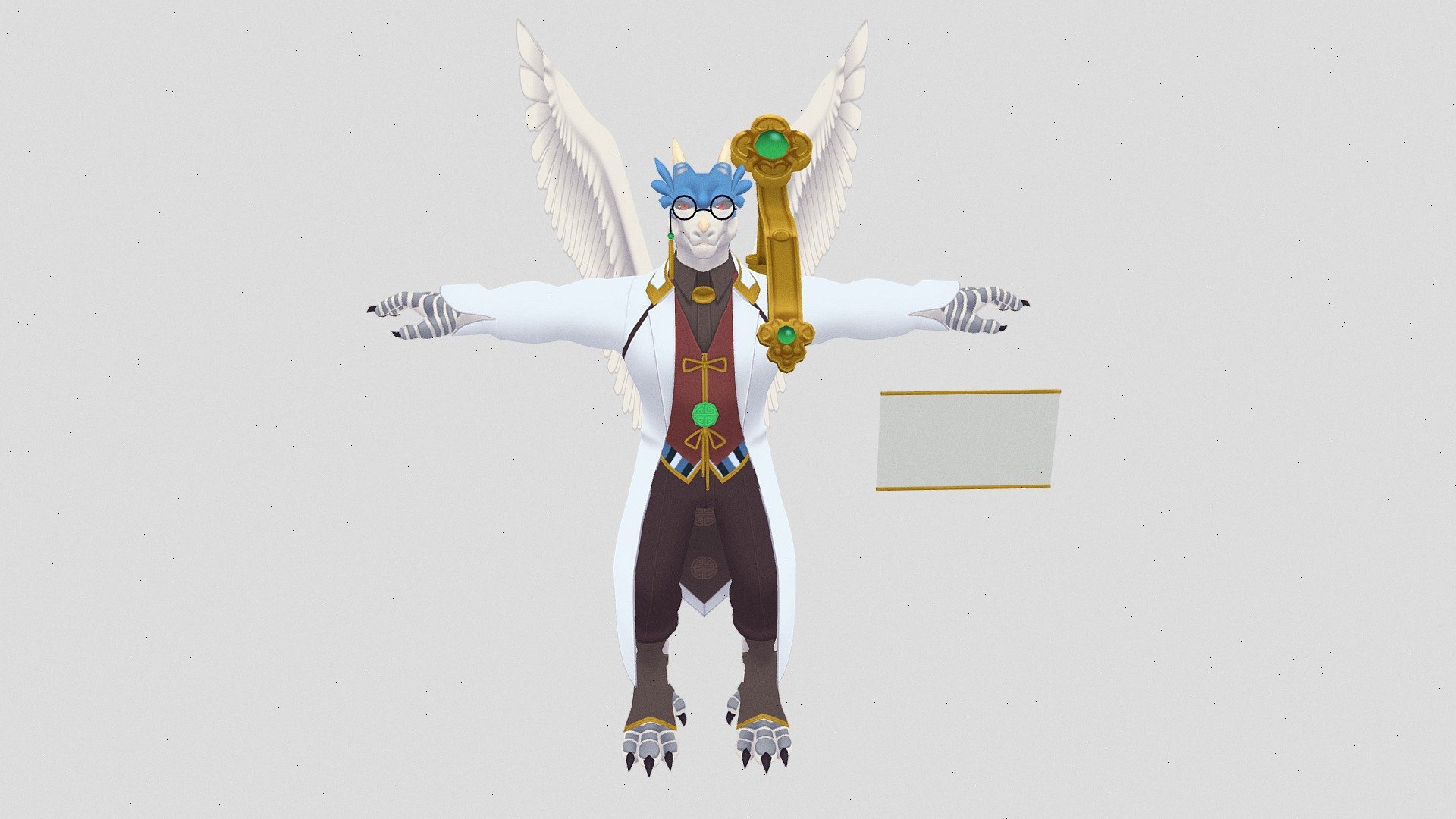 卓克DRACKON—伏魔獸國 ISLAND OF FURMOSA - 3D model by achithefox [ed4a848 ...