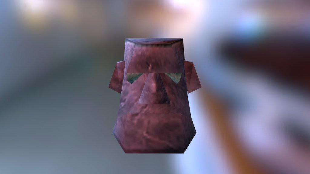 Stone Tiki - 3D model by Luke Steel (@luke.steel) [ed4add1] - Sketchfab