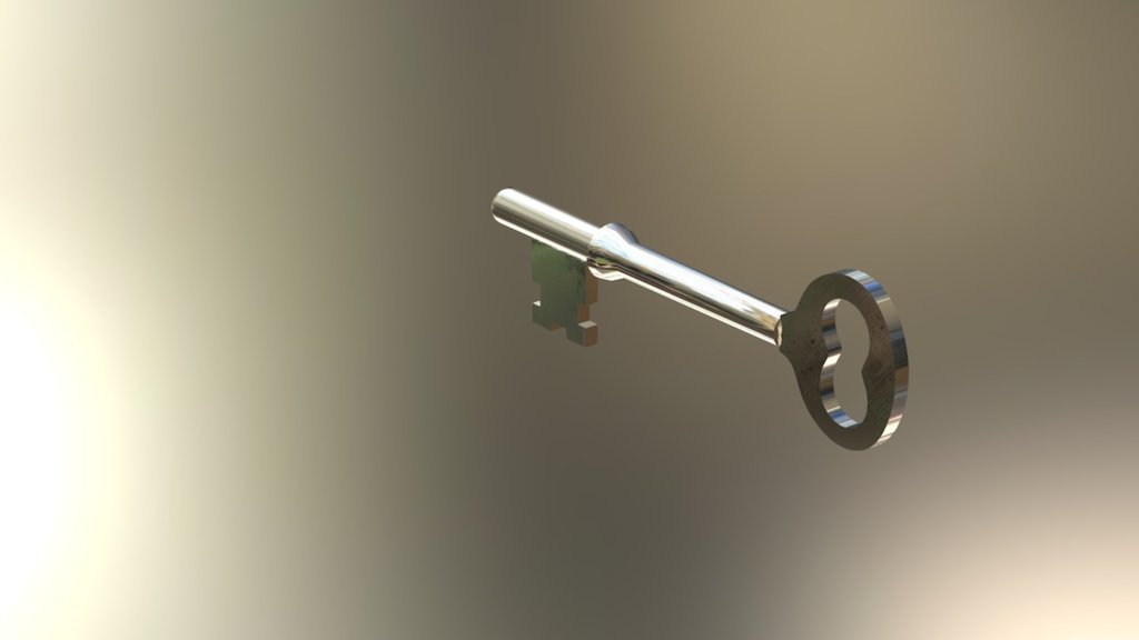 Old Style House Key - 3D model by Tom Clark (@tomclark) [ed4b733 ...