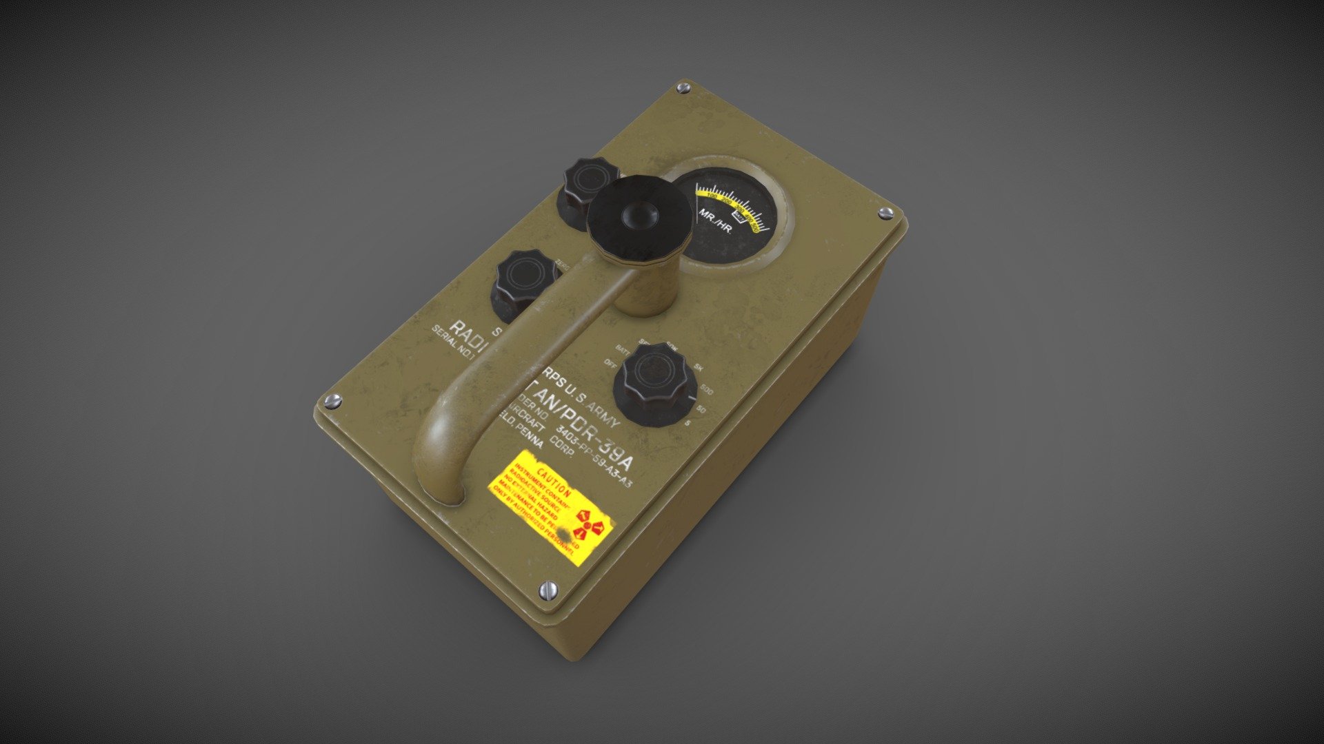 Radiac Set Low Poly - Buy Royalty Free 3D model by fade_to_black ...