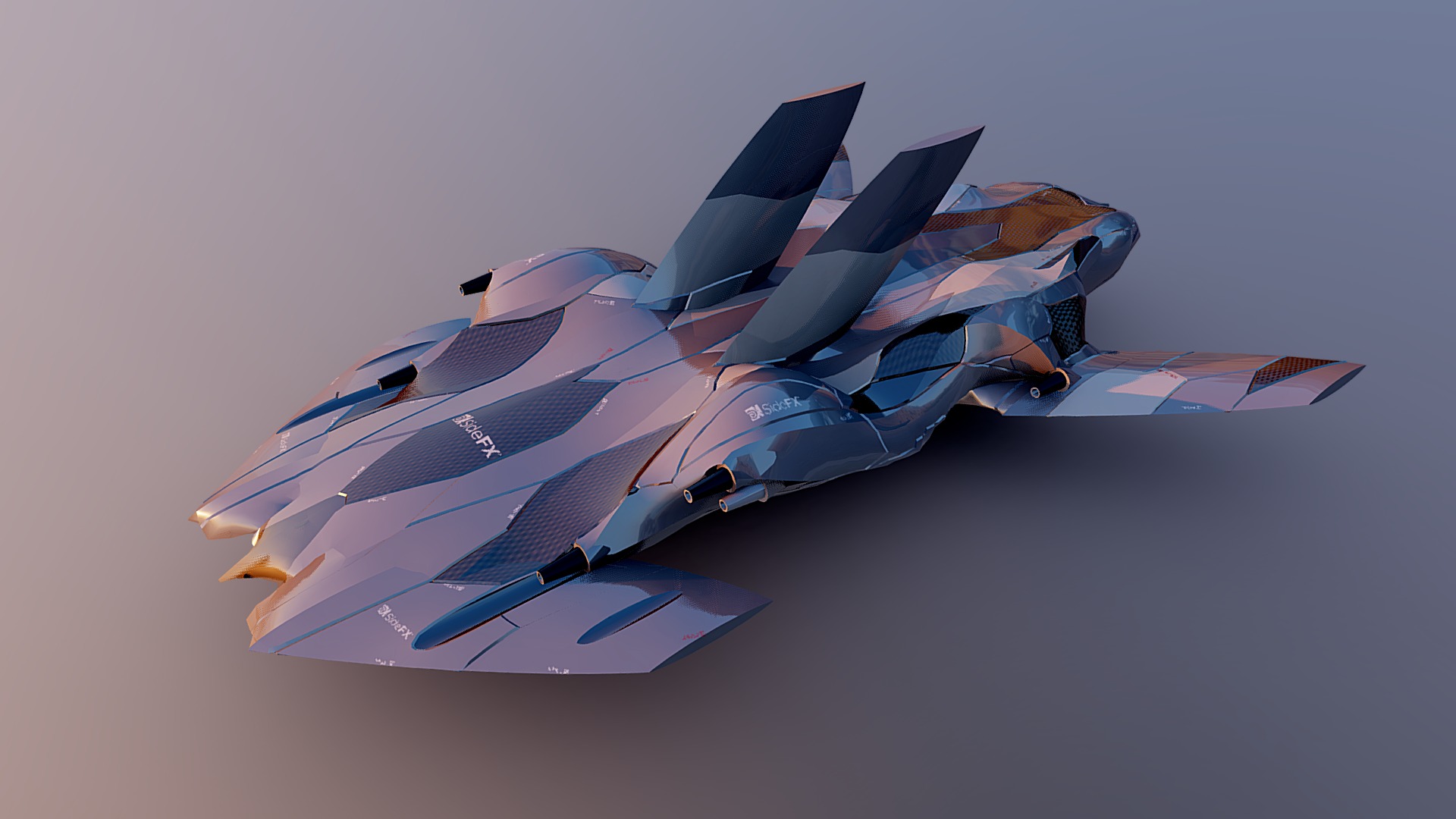 Procedural Hard Surface Modeling Test 10.022 - 3D model by asaito ...