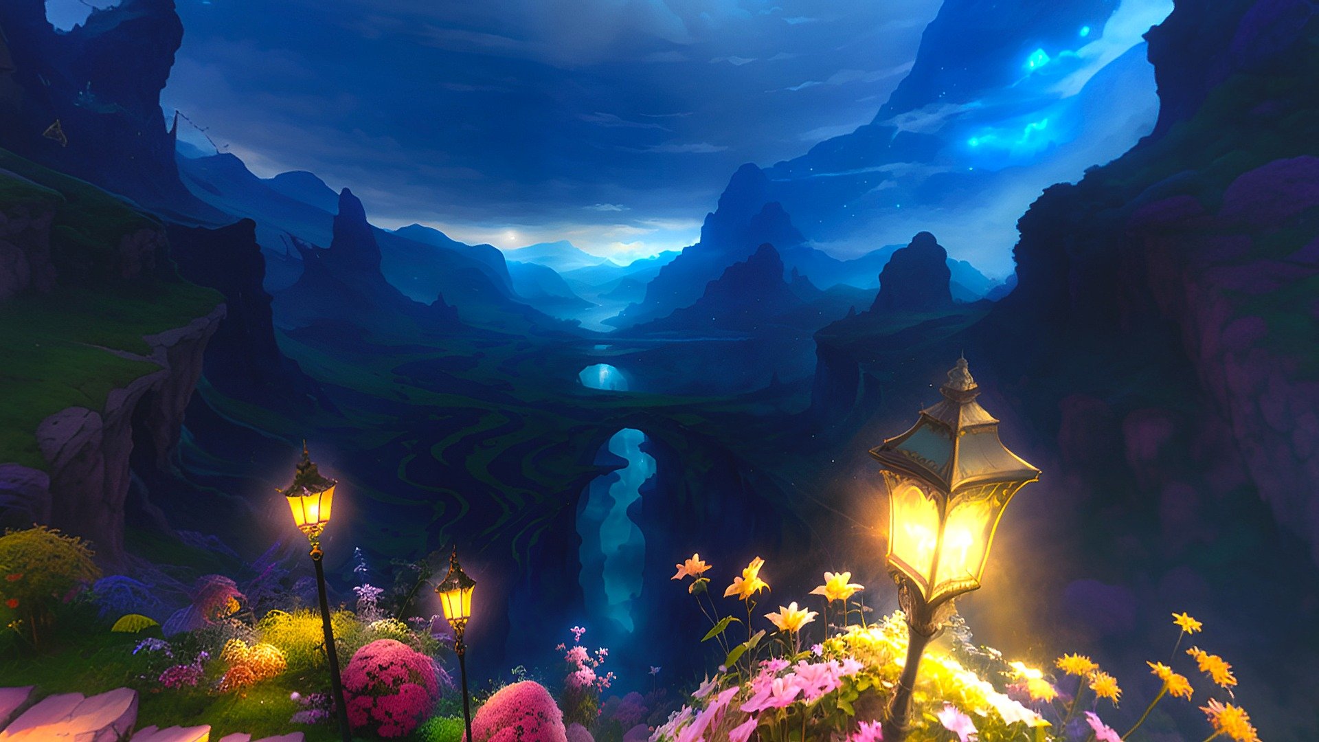 Fantasy Landscape_6 - Buy Royalty Free 3D model by Giimann [ed4e352 ...