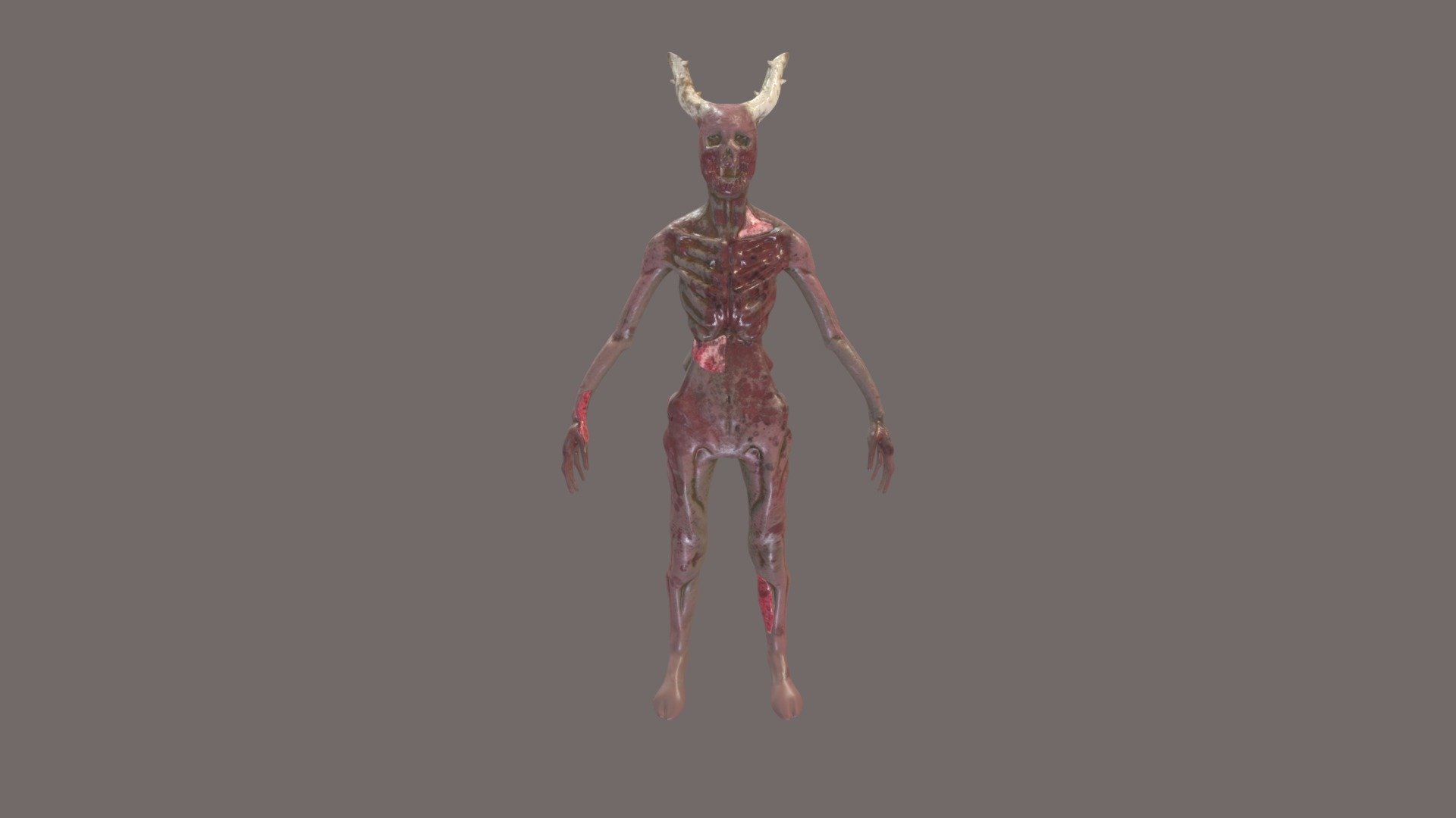 wendigo - 3D model by celestito609 [ed4e8f3] - Sketchfab