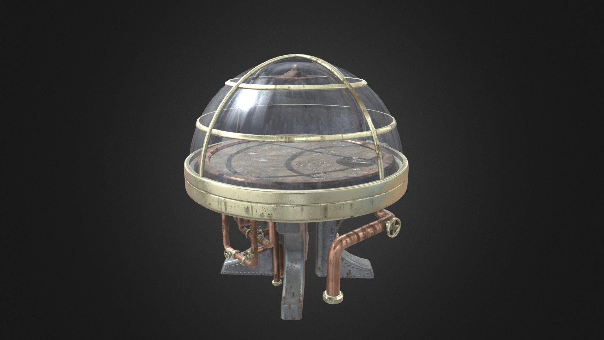 Steampunk Lab Equipment 4 - Buy Royalty Free 3D model by howittworks ...