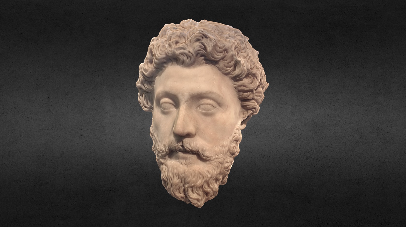 Portrait of the Emperor Marcus Aurelius - Download Free 3D model by ...