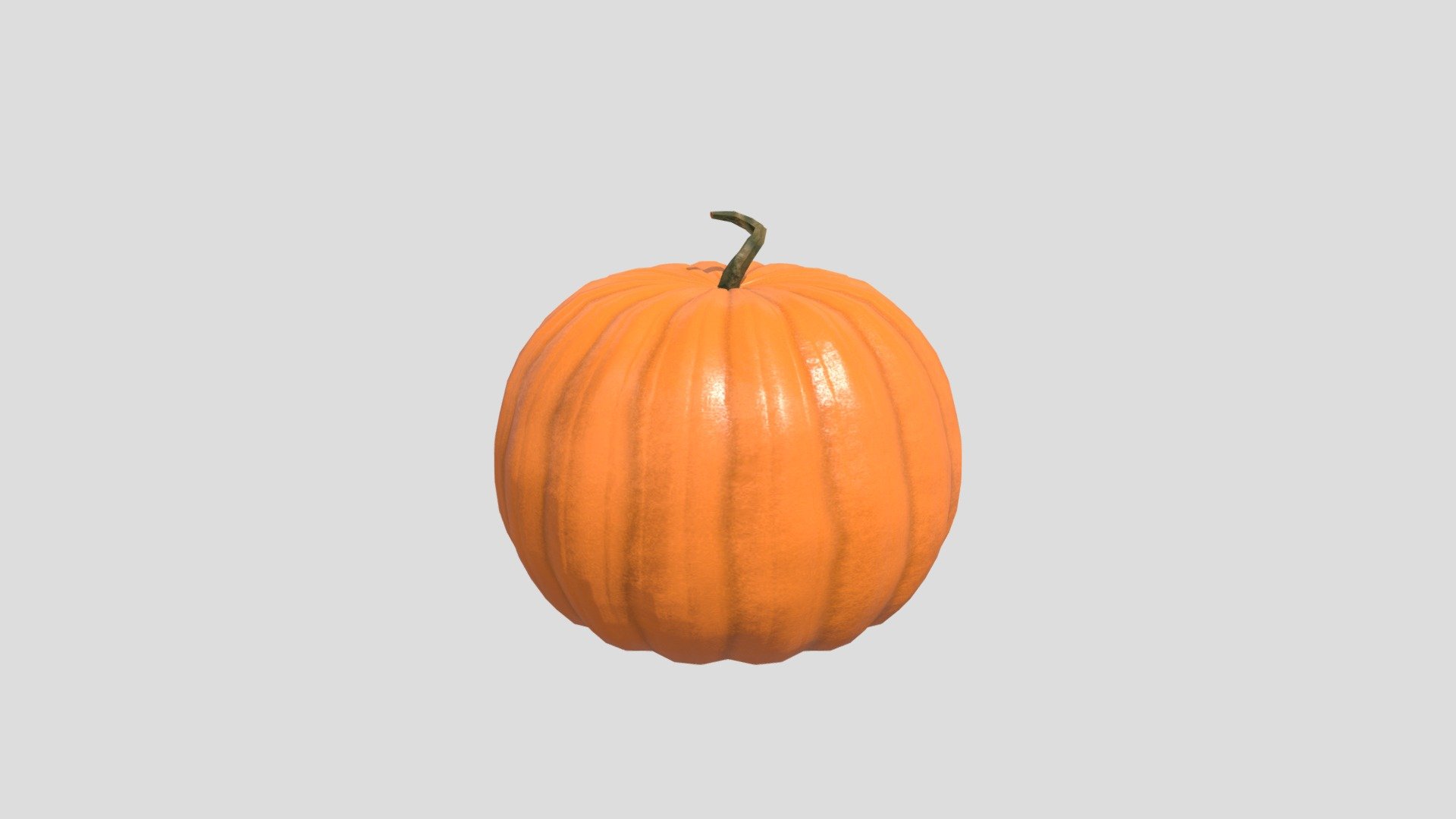 Pumpkin 2.4k Triangles - Download Free 3D model by how2benoob [ed5332e ...