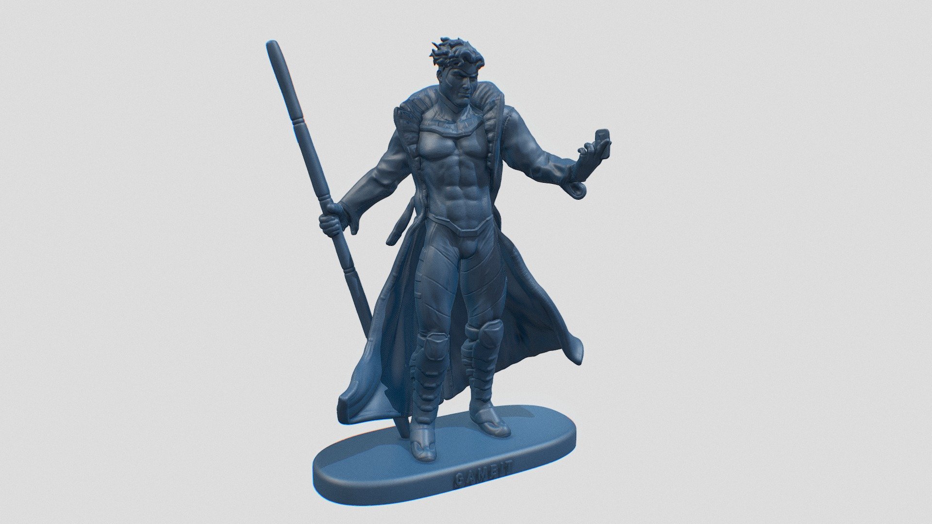 #018 - Gambit - 3D model by 3DCraft (@insta3dcraft) [ed546cc] - Sketchfab