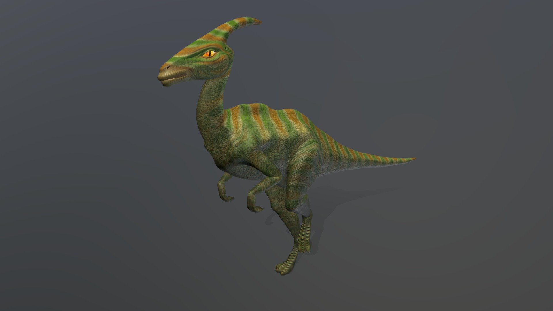 Parasaurolophus - 3D model by tashtego [ed56f11] - Sketchfab
