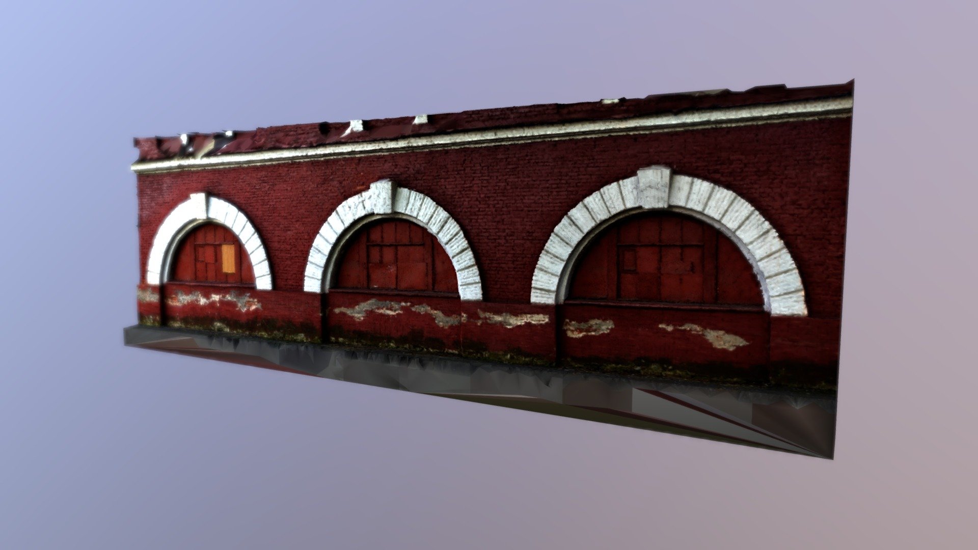 Brick Wall (RAW) - Download Free 3D model by Zende [ed571b5] - Sketchfab