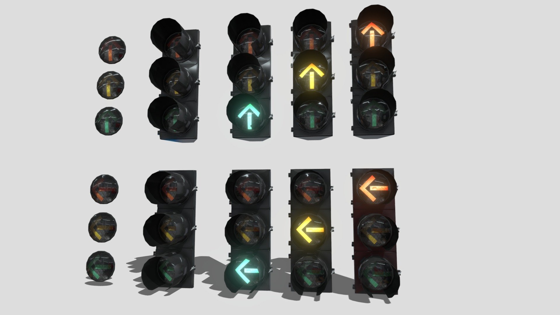 EOI 8-inch Thru/Left turn Traffic Signal concept - Download Free 3D ...