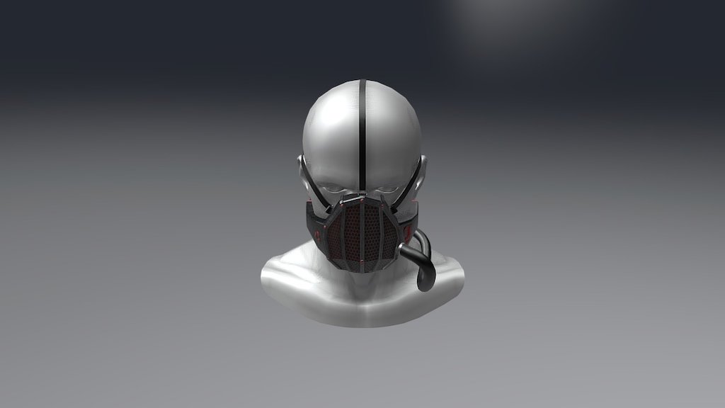 Sci - Fi Villain Mask - 3D model by kiliangg [ed5c110] - Sketchfab