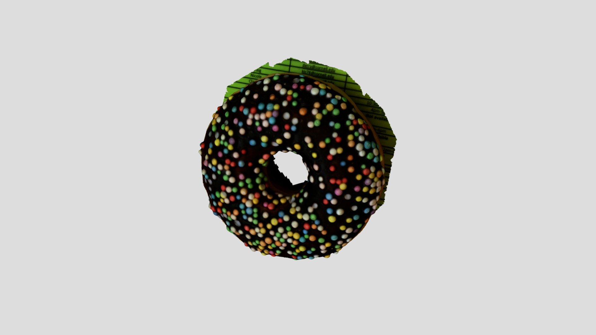 A3 Natalie Leung NL455 Doughnut CORNELL PCG - 3D model by nl455 ...
