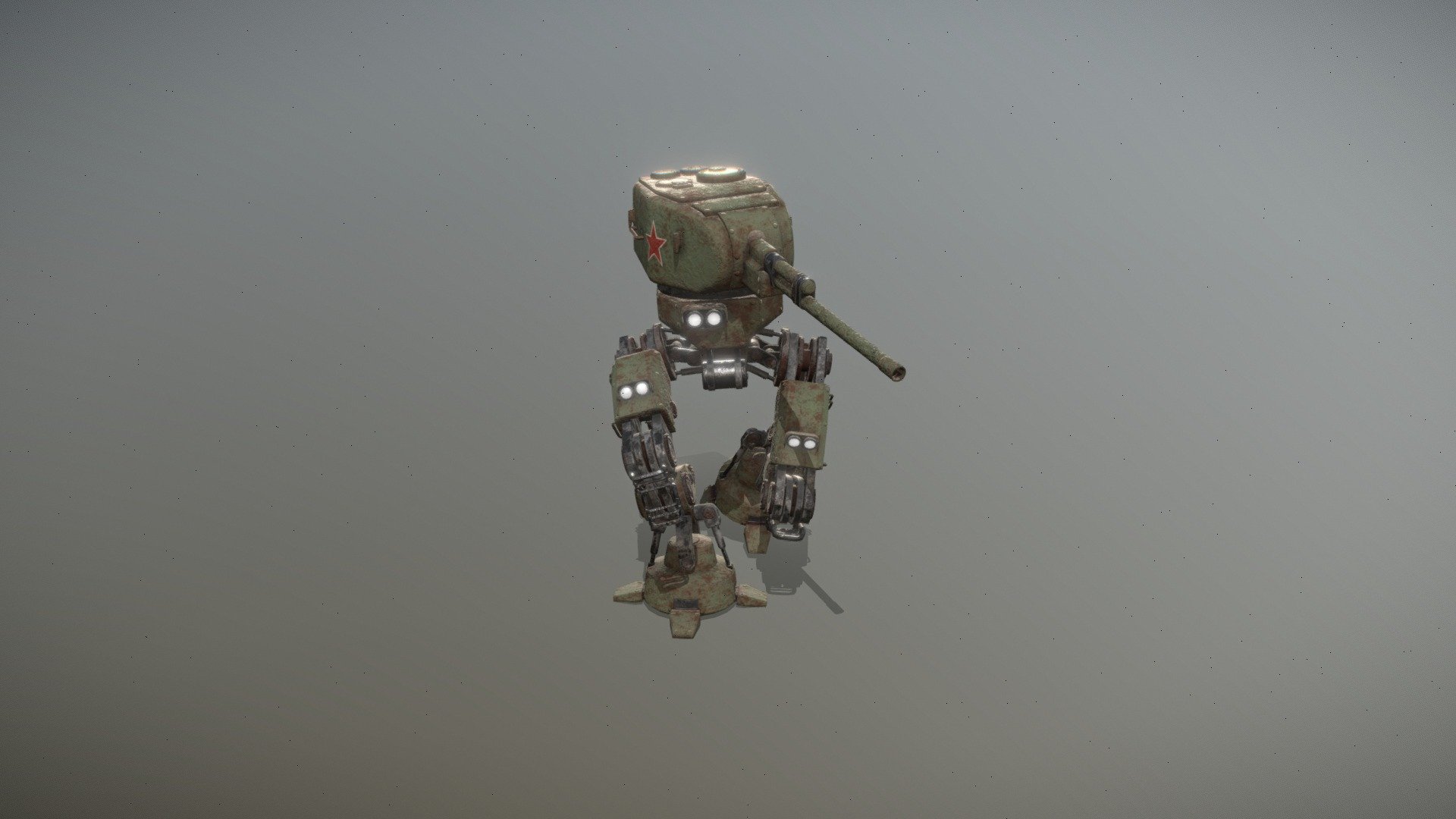 T-34 Mech - 3D model by MatthewSkincat [ed5e79c] - Sketchfab