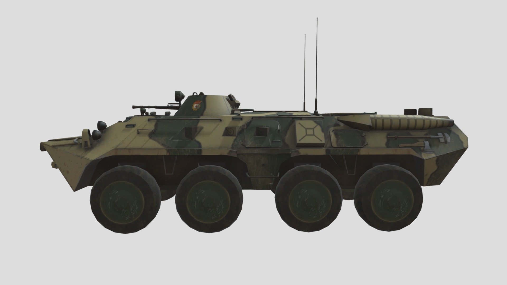BTR-80 - USSR - Download Free 3D model by unhappy_nation [ed5e9d3 ...