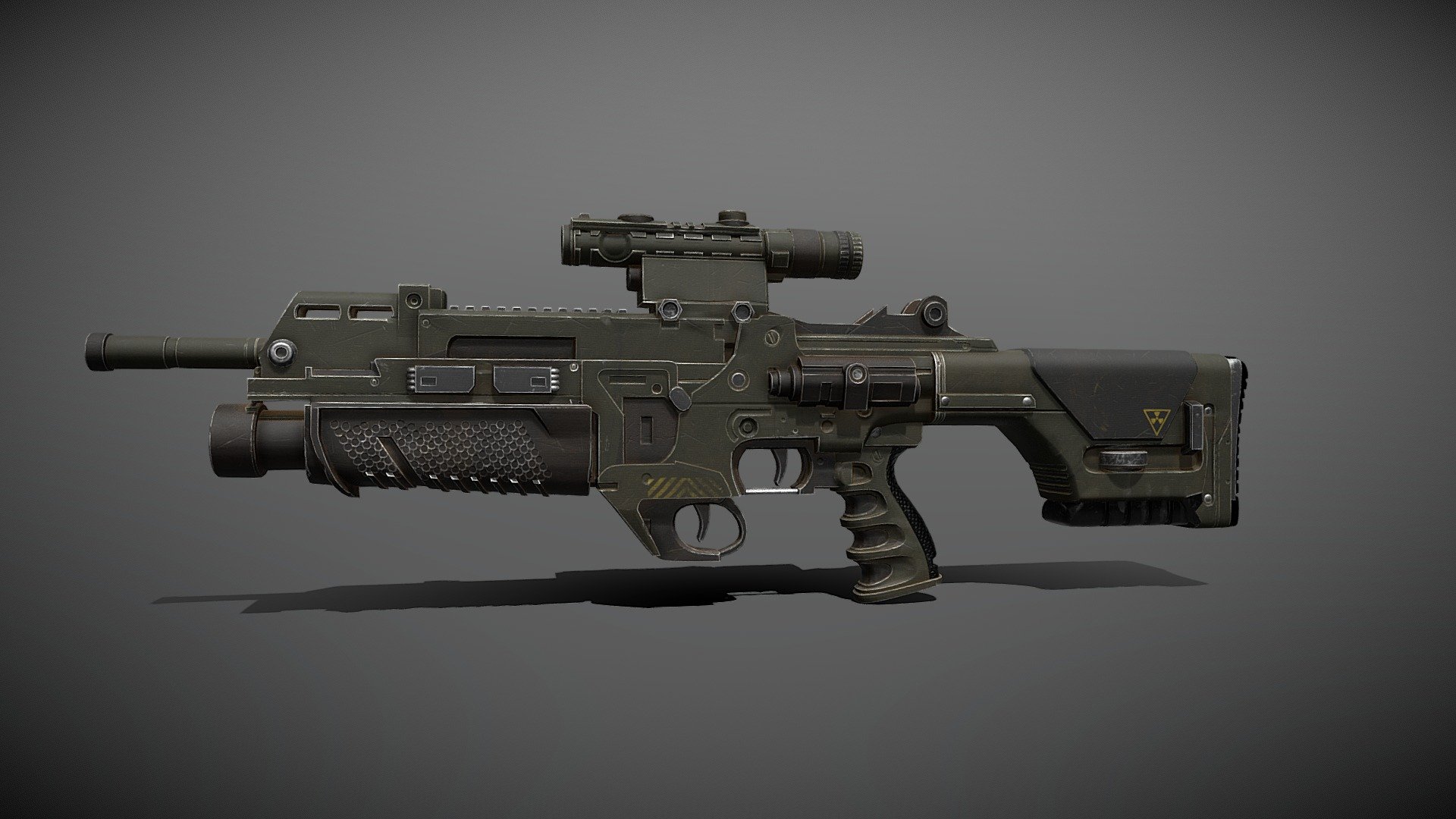 Rifle Scout - Download Free 3D model by Esteban.Gomez [ed5ee62] - Sketchfab