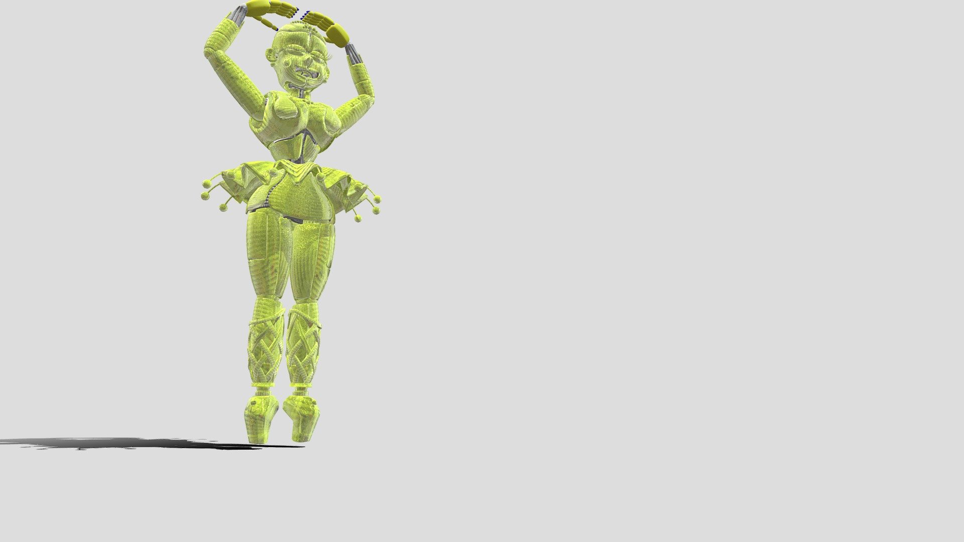 Golden Ballora - Download Free 3D model by SunsetShimmer1327 [ed609bb ...